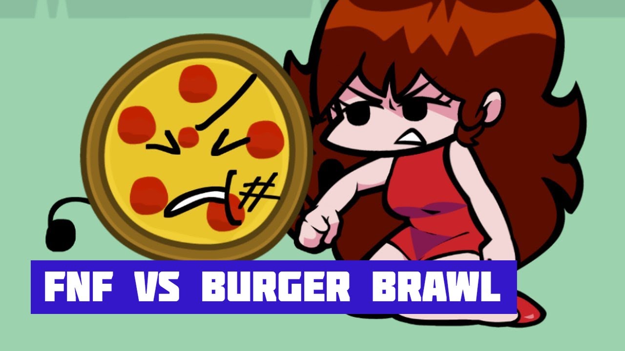 FNF VS Burger Brawl: Burger Night Brawlin' - YouTube