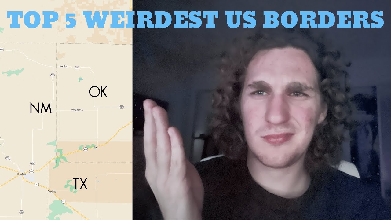 The TOP 5 Most BIZARRE Borders in the United States - YouTube