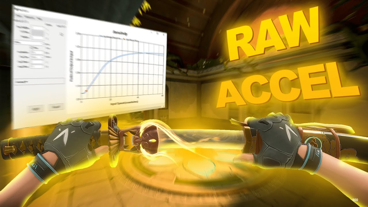 decidi usar o RAW ACCEL pela primeira vez - VALORANT - YouTube