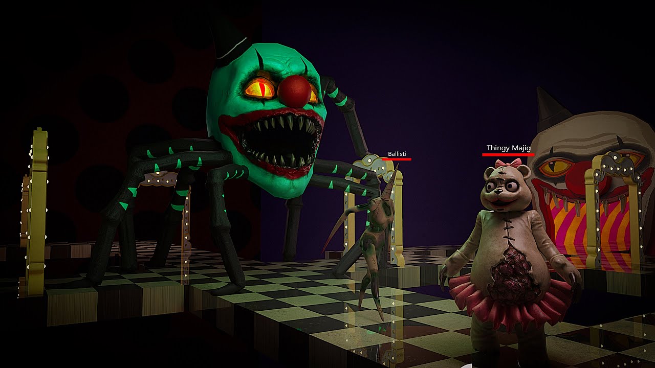 The clown spider has arrived! Dark Deception Monsters and Mortals ...