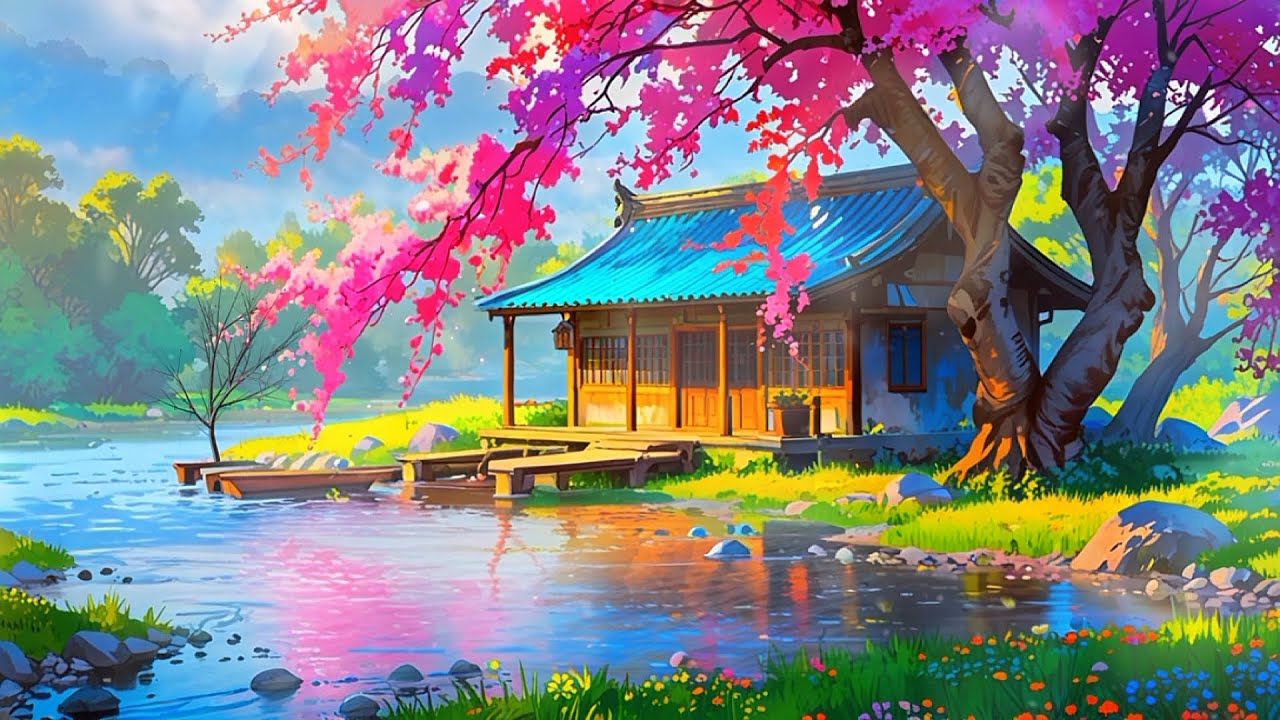 Peaceful Relaxing Piano with Water Sounds - Stop Overthingking, Sleep ...
