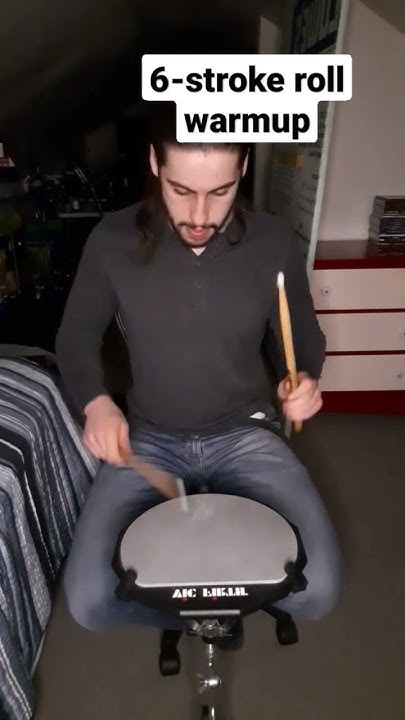 A 6-stroke Roll warmup #drums - YouTube