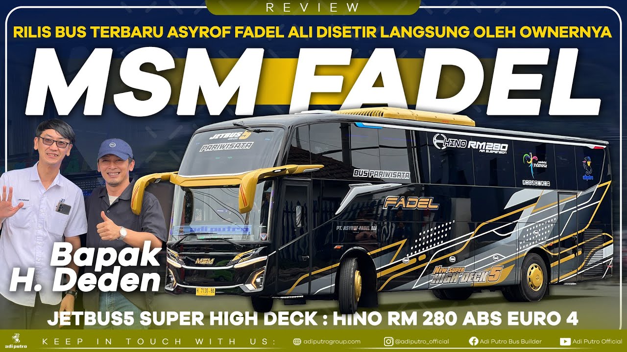 MSM Asyrof Fadel Ali Mau Pakai Tronton Setelah Merilis Jetbus5 SHD ini? Langsung Disetir Pak ...