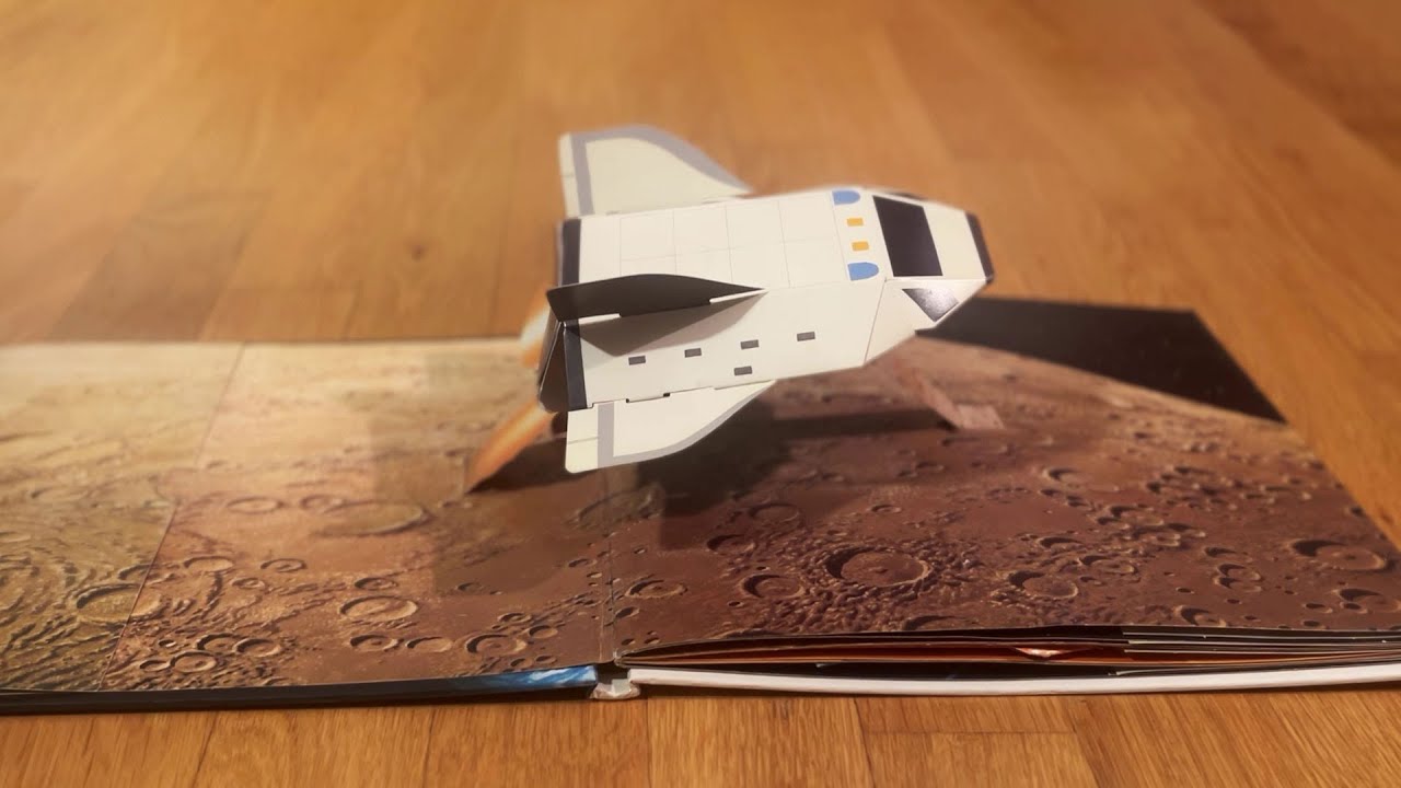 Retro Gear ASMR - Retro NASA Space & Planets Pop Up Book from 1990 ...