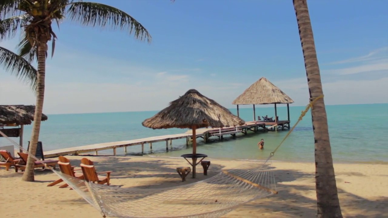 Beaches & Dreams Seafront Inn, Hopkins Belize - YouTube