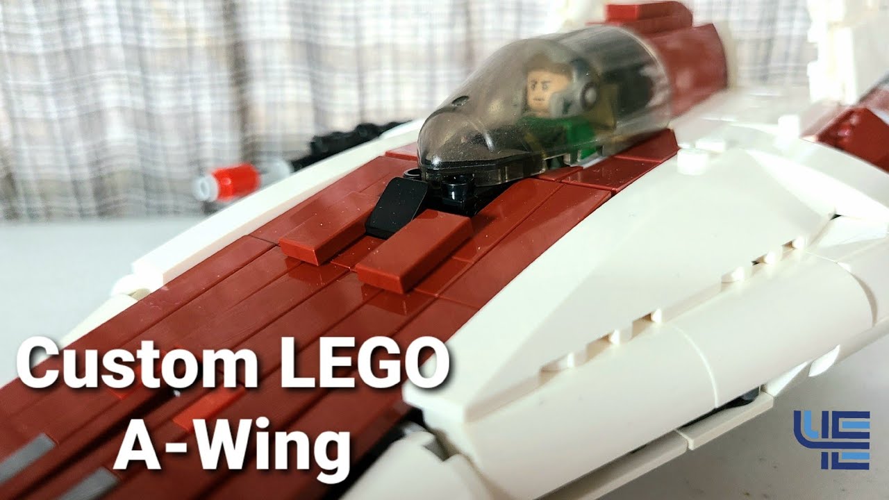 Jerac's Custom LEGO Star Wars Rebel A-Wing!! - YouTube