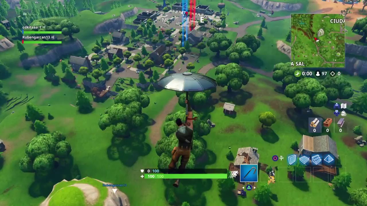 Jugando fornite - YouTube