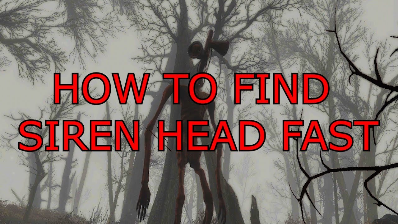 FIND SIREN HEAD FALLOUT 4 FAST AND EASY - YouTube