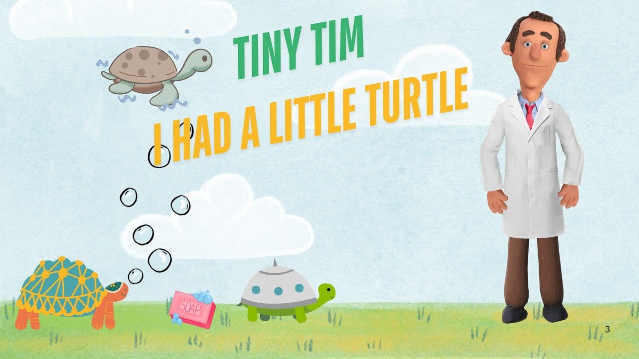 Tiny Tim | I Had A Little Turtle | Nursery Rhyme Song for Kids - YouTube