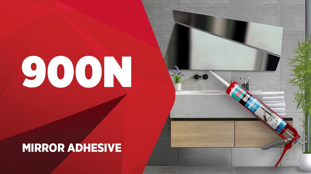Akfix 900N Mirror Adhesive - YouTube
