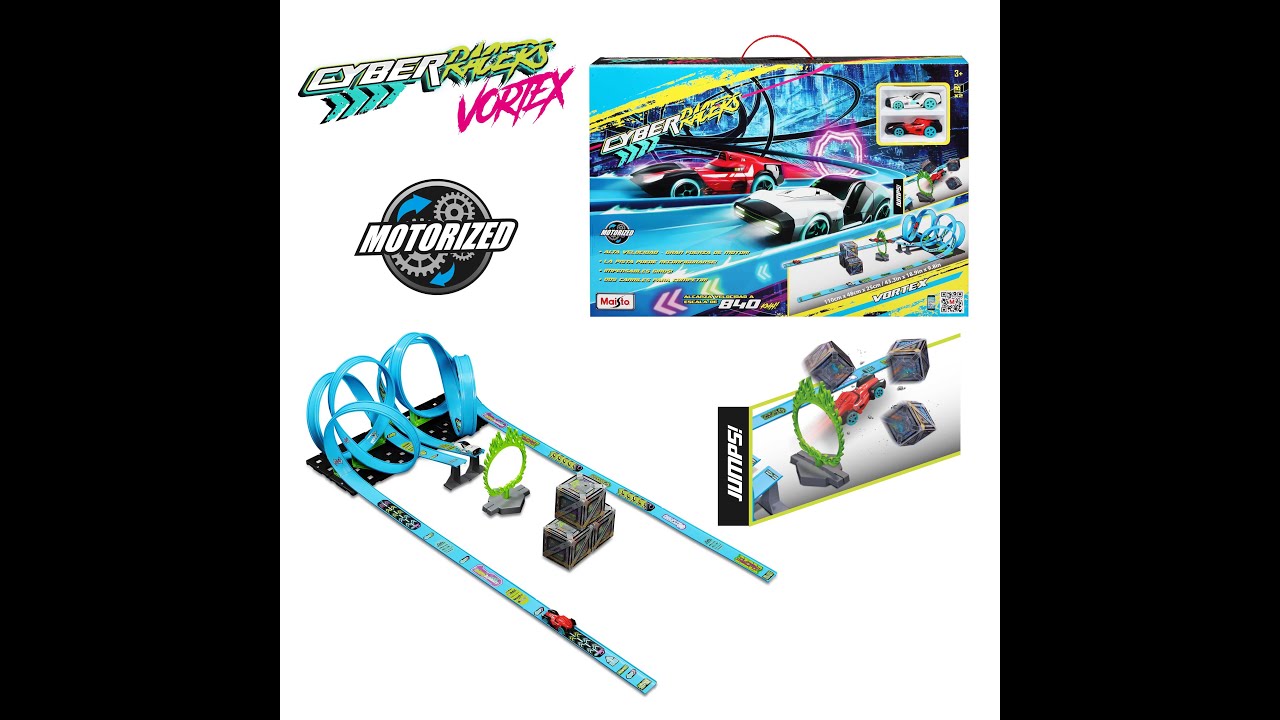 Maisto Pista de Autos Cyber Racers - VORTEX(Assembly instructions ...