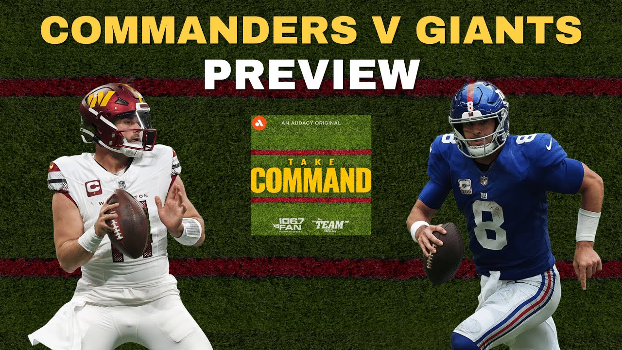 How Can The Commanders Beat The Giants? | Take Command - YouTube