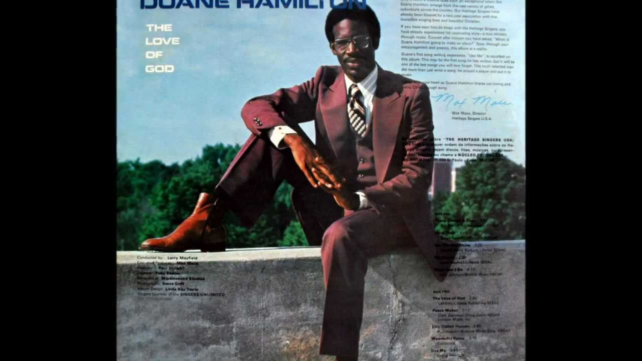 Heritage Singers presents Duane Hamilton - "My Prayer" - YouTube
