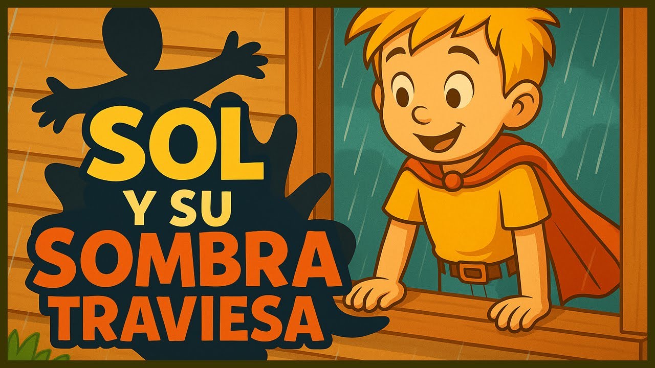 🌞 Sol y su Sombra Traviesa | Cuento Infantil Ilustrado sobre Luz ...