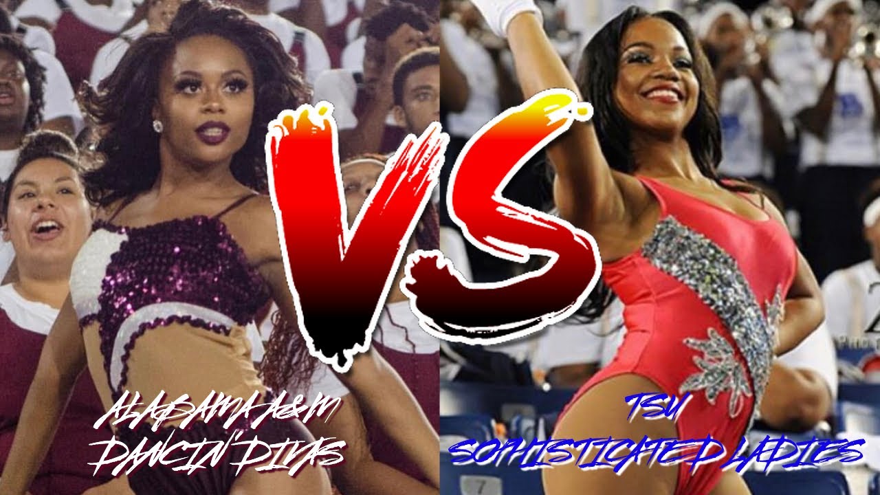Alabama A&M Dancin' Divas vs TSU Sophisticated Ladies *HBCU DANCELINE BATTLE* - YouTube