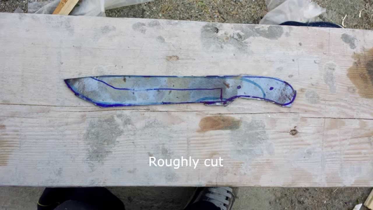 Homemade knife making - YouTube
