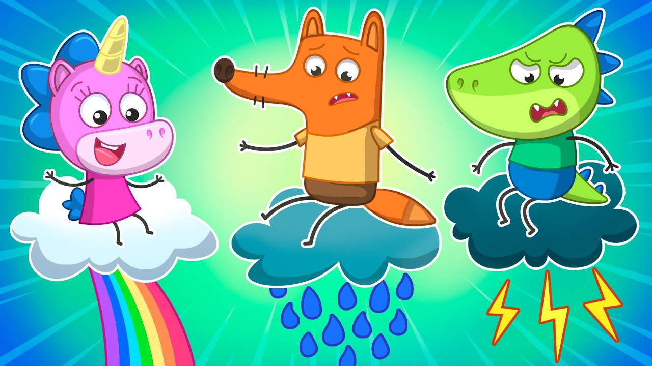 What will you choose? | Rainbow, Rain or Thunderstorm🌈🌧 | Teeny Mimi 🦄 ...