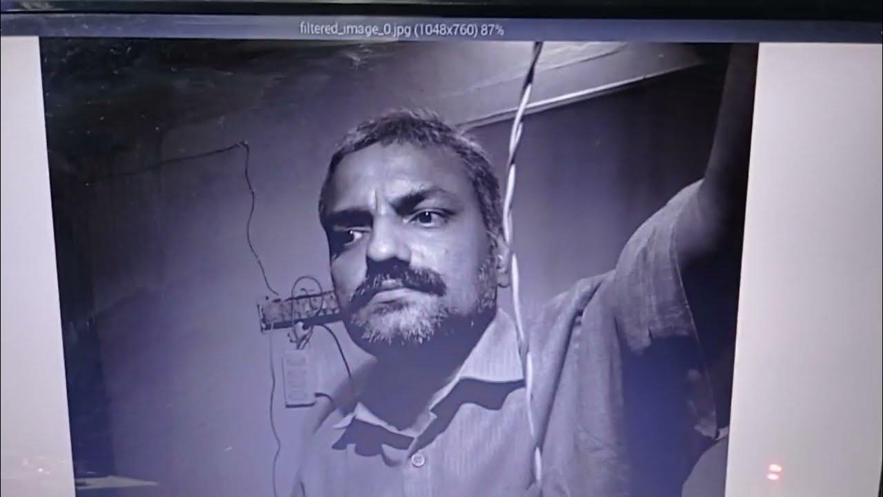 JNTU IOT LAB ECE IMAGE FILTER APPLICATION RASPBERRY PI - YouTube