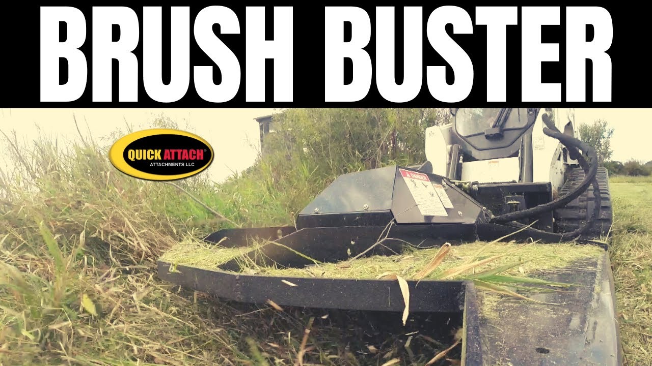 Brush Buster Rotary Brush Mower - YouTube