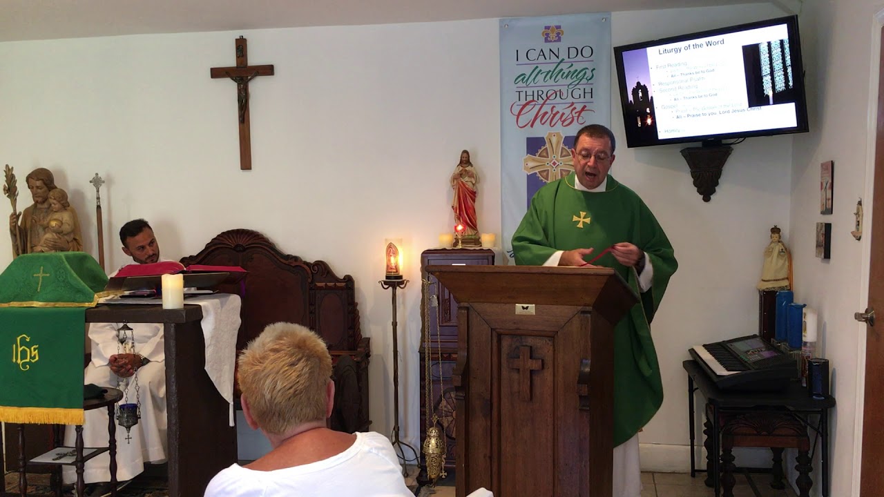 Fr Joseph Ciccone Homily "The Progressive Catholic Church & Walking on ...