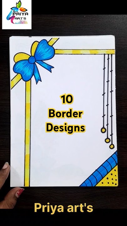 10 border designs | top 10 border designs | border designs for project ...
