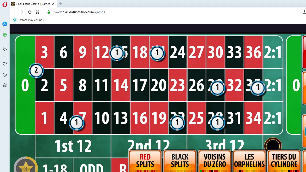 Little Bit of Roulette Play! [Black Lotus Casino] - YouTube