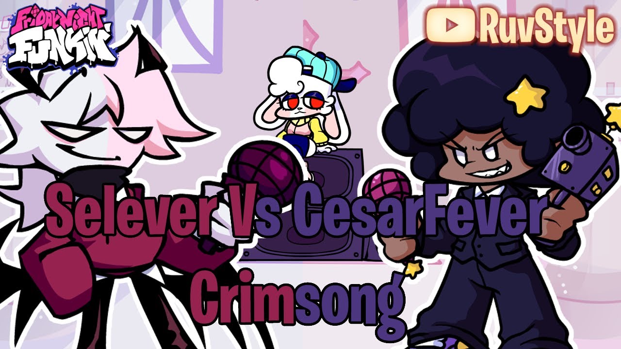 FNF Crimsong but it's CesarFever vs Selever - YouTube