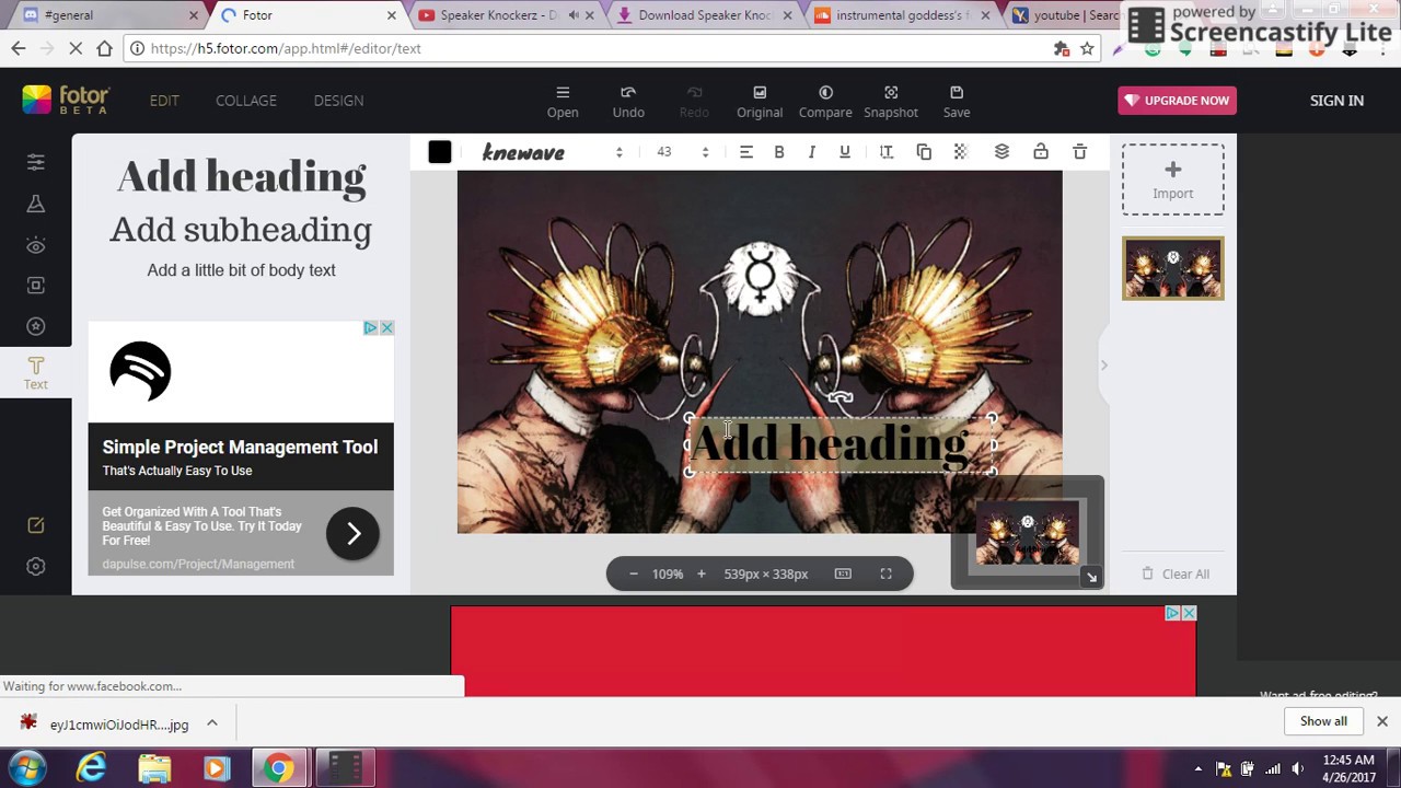 makes random profile pics/backgrounds - YouTube