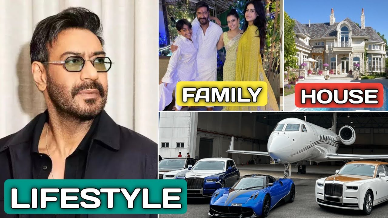 Ajay Devgn's Lifestyle 2024, Family, Wife, Son, House, Cars, Income ...