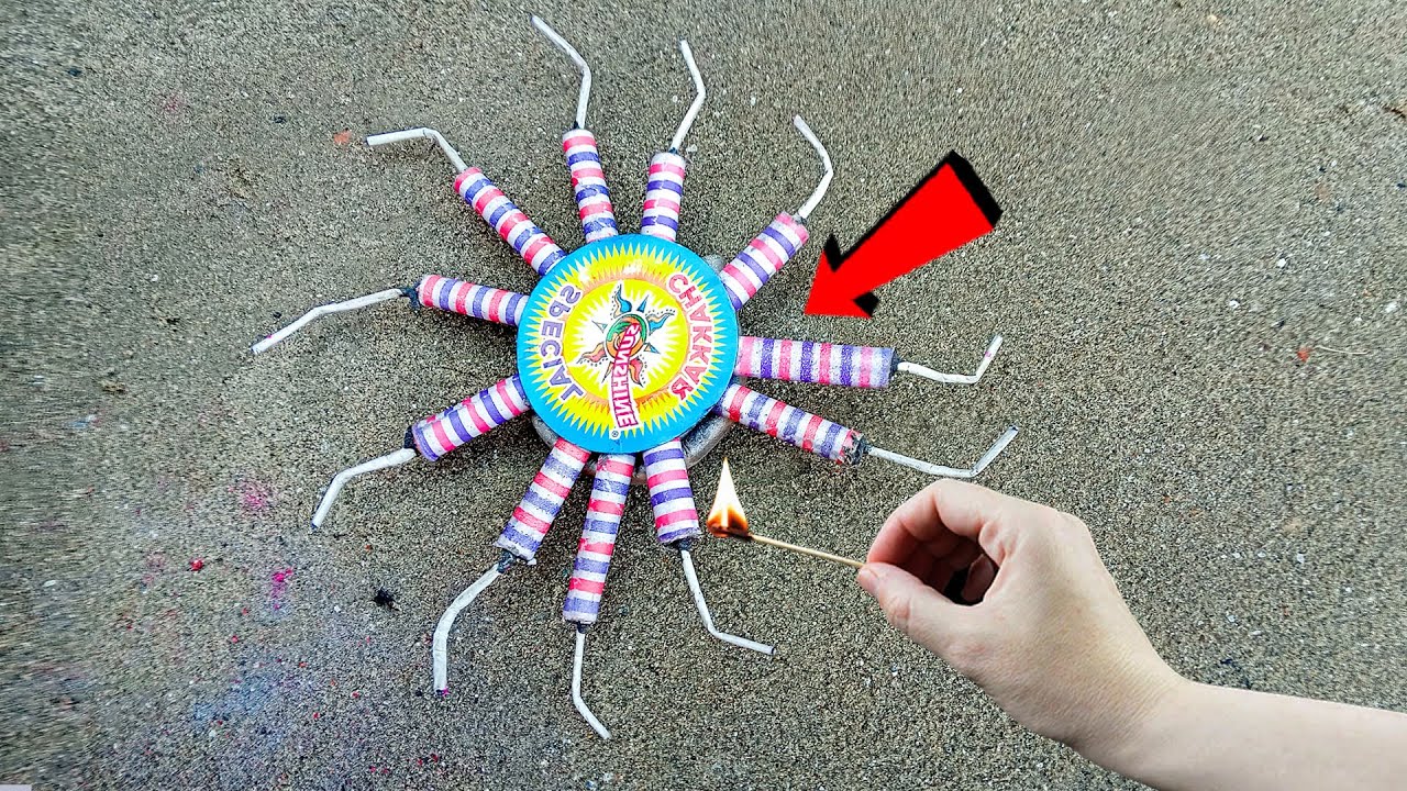 Experiment : Chakri Vs Bijli Bomb | Diwali Crackers Testing | VRA ...