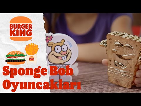 Burger King®’de Sponge Bob Oyuncakları İle Eğlence Başlıyor!