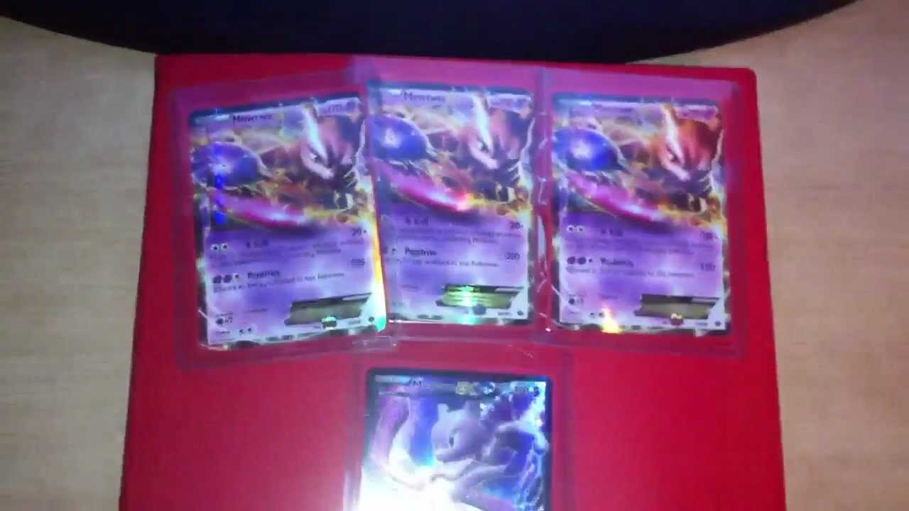 Mewtwo Ex Trade binder - YouTube