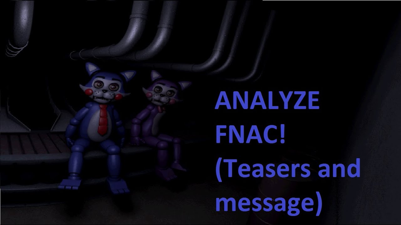 Five nights at candys 3 (fnac) Analzation! - YouTube