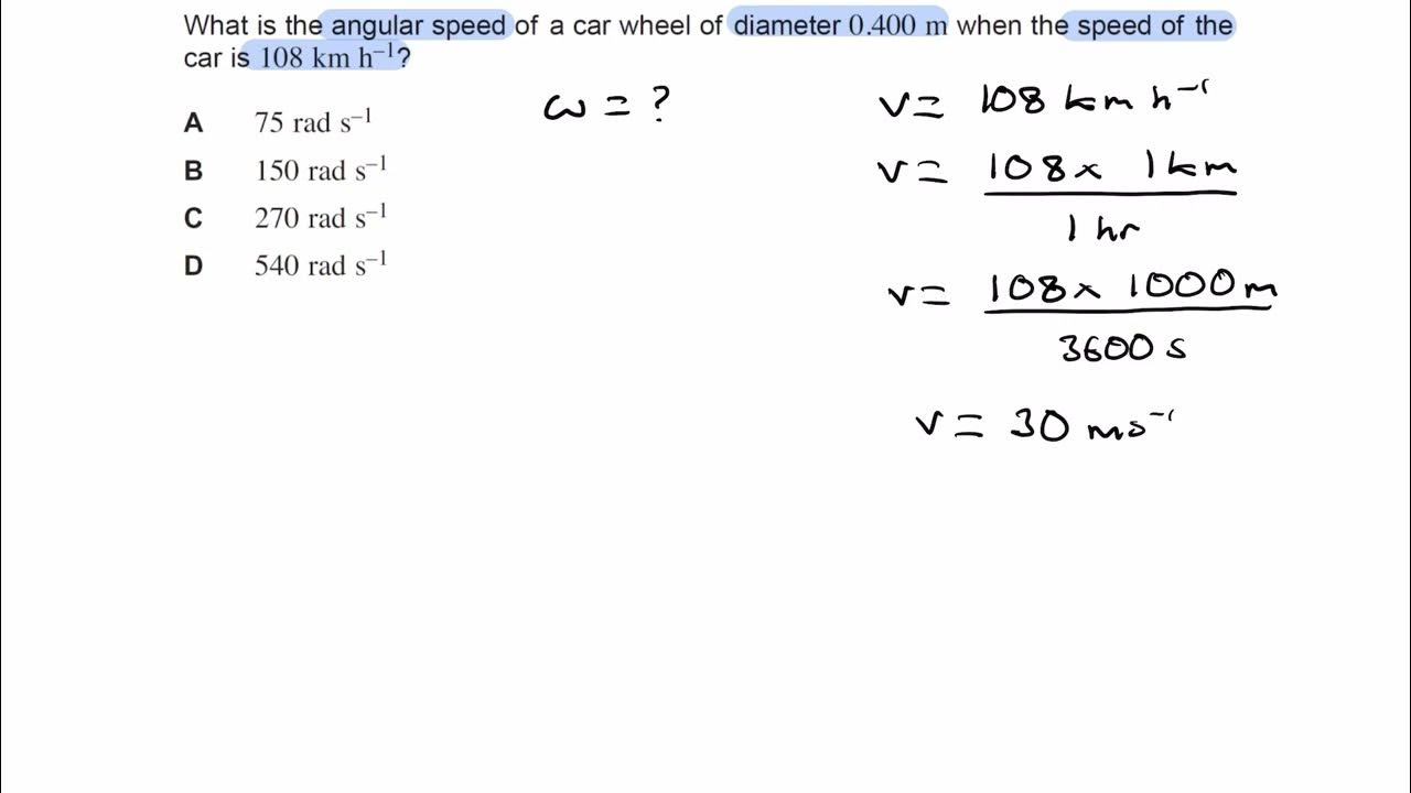 Circular Motion Exam Questions - A Level Physics AQA, Edexcel, OCR A (level 2) - YouTube
