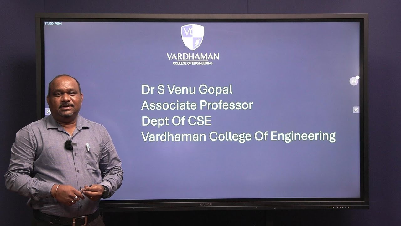 Dr S.Venu Gopal - YouTube