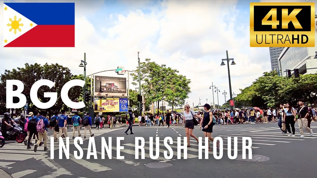 INSANE! I didn't know BGC was like this at RUSH HOUR | BGC WALKING TOUR ...