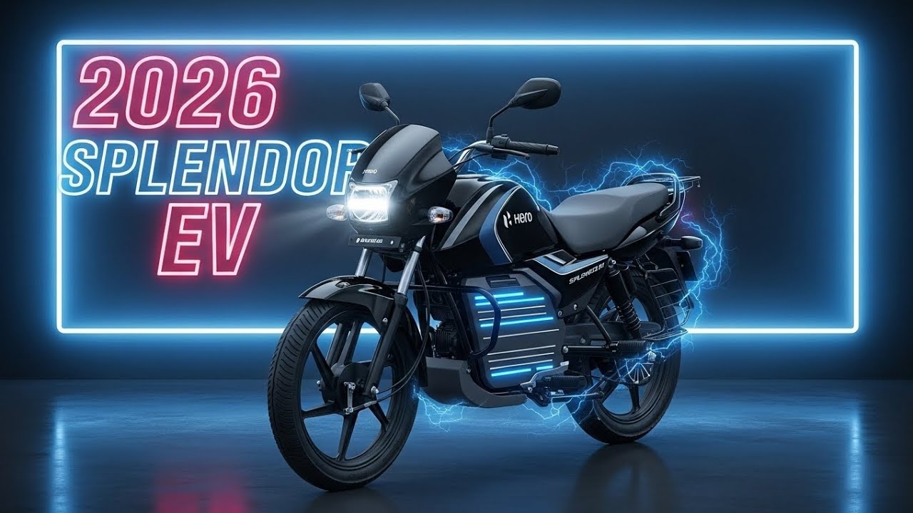 🔥 2026 Hero Splendor EV Electric – Most Affordable Future Bike Revealed ...