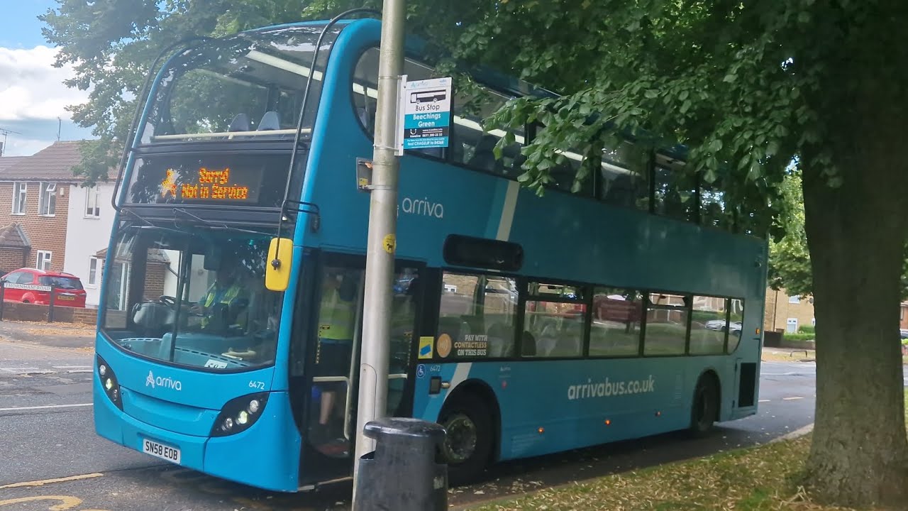 *Non-TFL November S2 EP20* | Arriva Kent & Surrey 6472 SN58EOB Bus ...