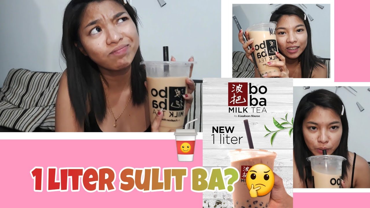 BOBA MILKTEA 1 LITER SULIT BA? 🤤 VLOG #6 - YouTube