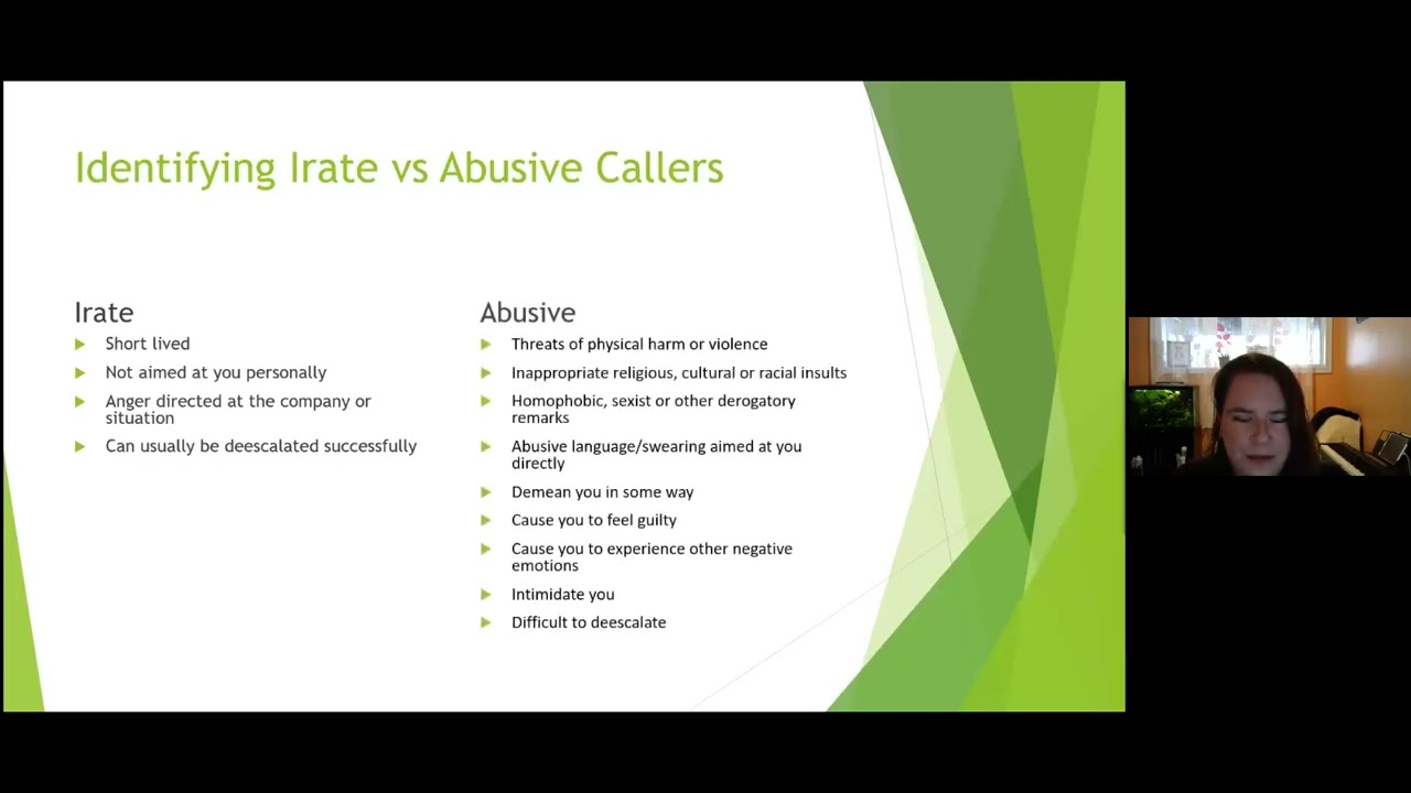 COACH U Compassionate Communication in the Call Centre: Irate vs ...