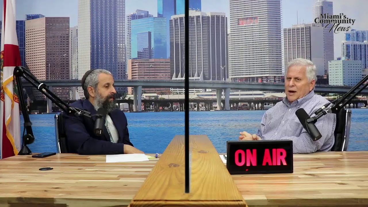 Rabbi Yosi Harlig is LIVE on Miami's Community News - YouTube