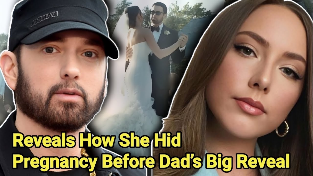 Eminem Daughter Shares Clever Way She Hid Pregnancy At Her Wedding ...