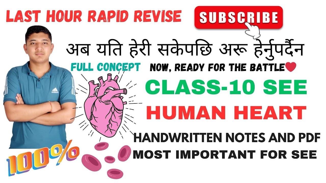 HUMAN HEART DETAIL CONCEPT | LAST HOUR REVISE FOR SEE | #see #lasthour ...