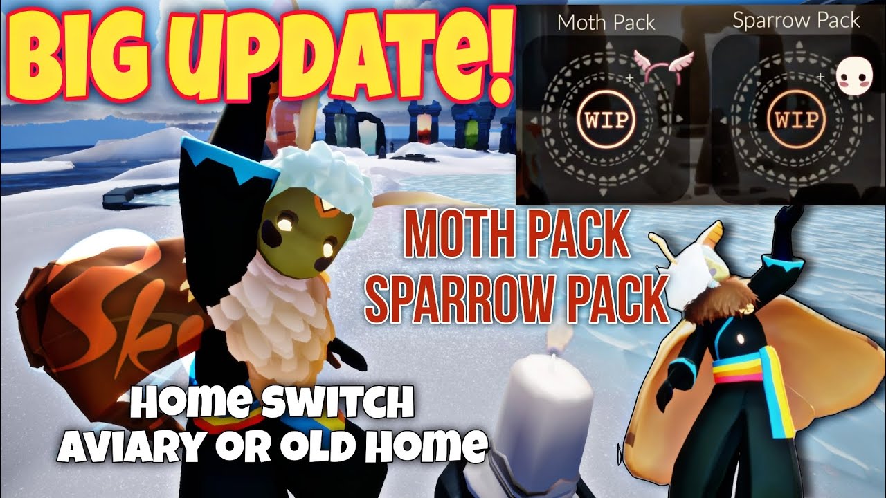 [BETA] Sky Children Of The Light: Sparrow And Moth Packs Update! - YouTube