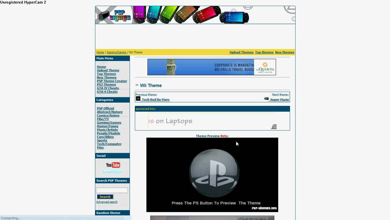 Psp Wii Theme with link - YouTube