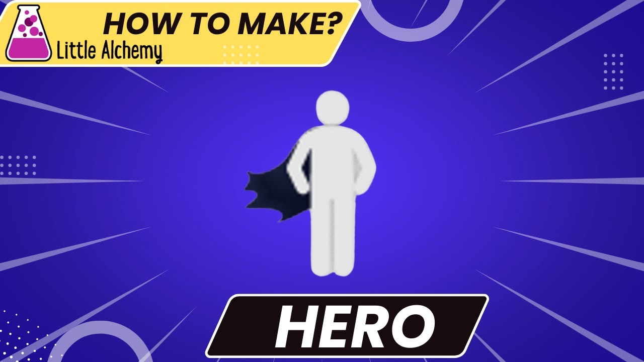 Little Alchemy -How To make Hero |Walkthrough |Hints |lösungen - YouTube