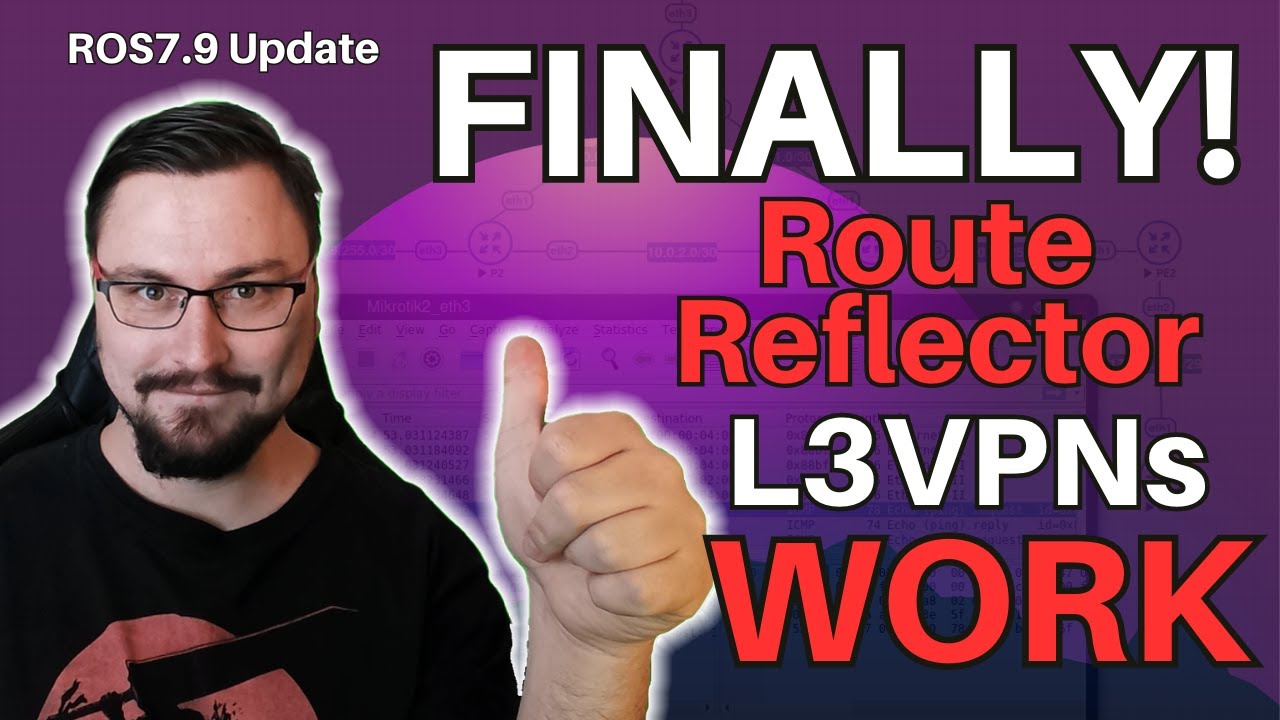 MikroTik MP-BGP L3VPN with Route Reflectors (Full Lab) - YouTube