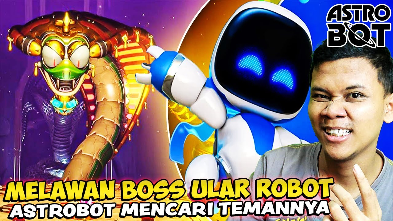 MELAWAN BOSS KE 3 ULAR ROBOT & BERTEMU KARAKTER GAME LEGENDARIS ...