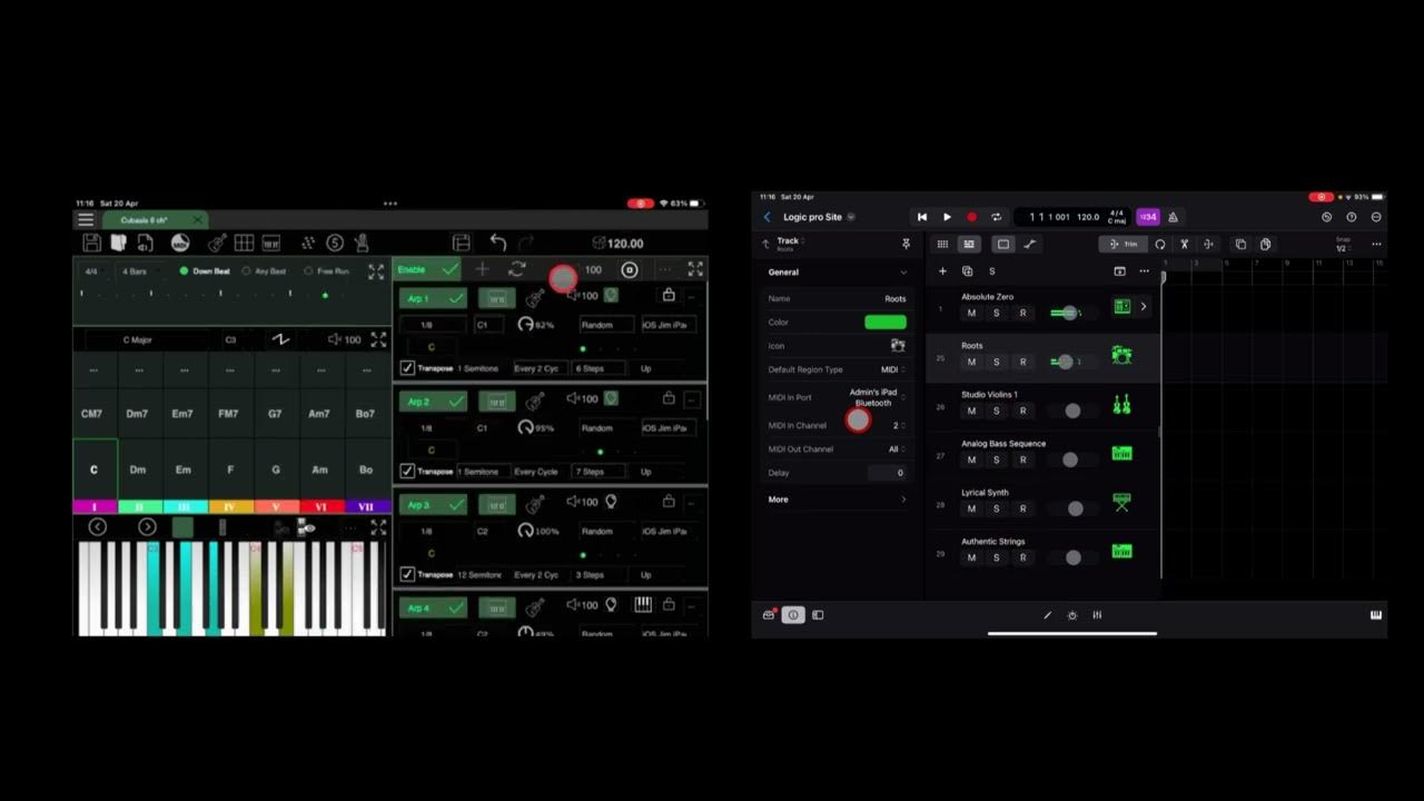 Using Chordwalk with Logic Pro on an iPad - Elevate your Logic Pro experience on the iPad - YouTube