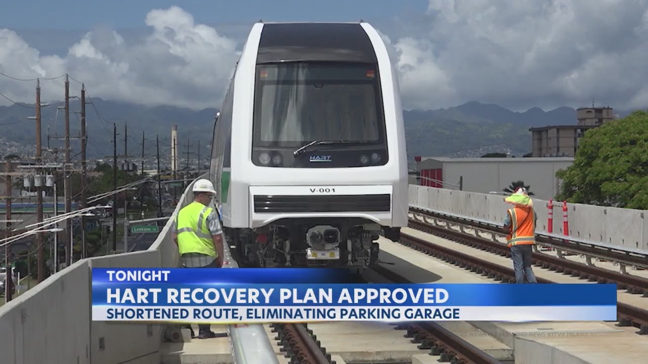 Honolulu City Council approves HART light rail recovery plan - YouTube